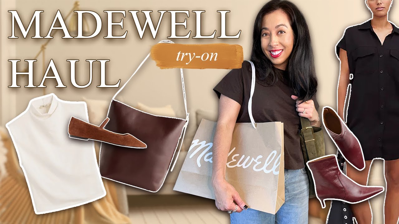 MADEWELL FALL TRY-ON HAUL! New fall collection! - YouTube