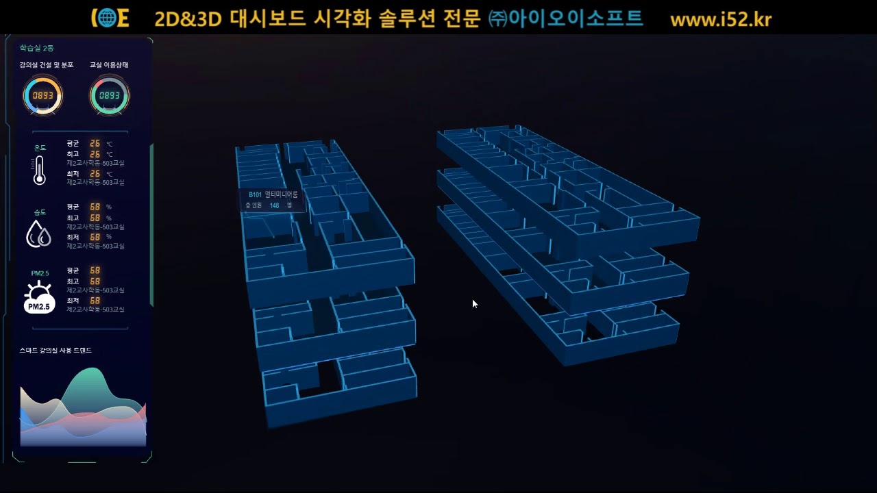 3D Smart Building - Smart Campus - YouTube