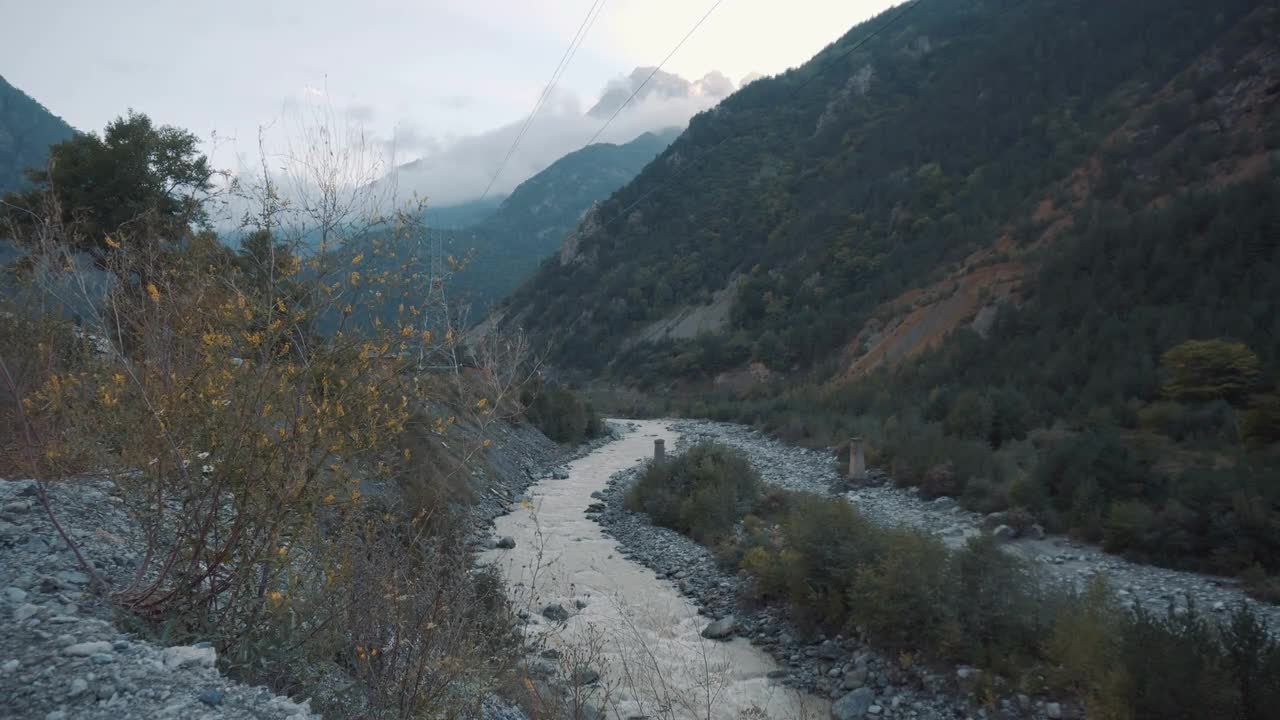 Icy River Stock Video - YouTube