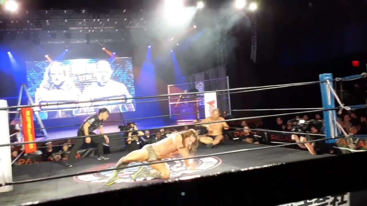 Clark Connors vs Minoru Suzuki Clip 3 NJPW Rumble On 44th Street At The ...