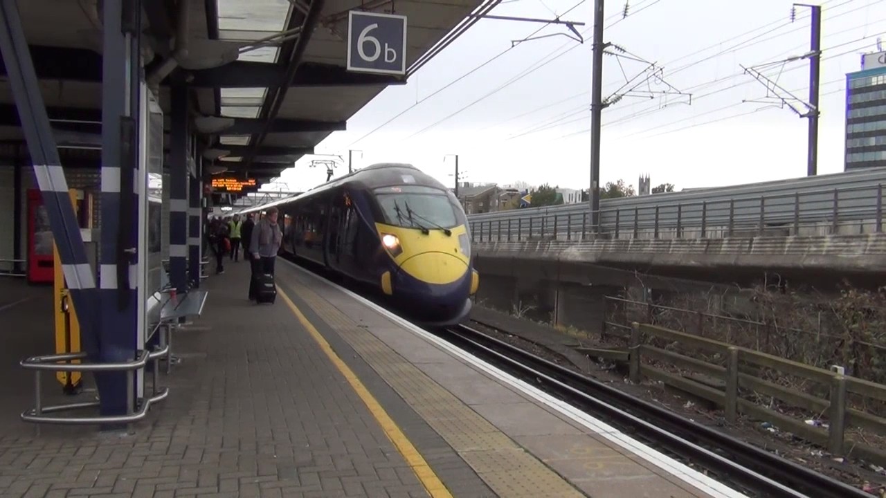 Trains at Ashford International - YouTube