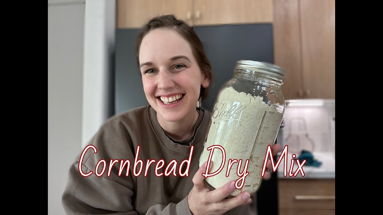 Homemade Cornbread Dry Mix | Baking Recipe - YouTube