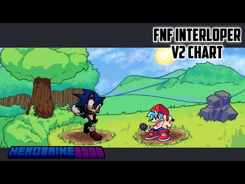 FNF - Interloper (v2) Charted - YouTube