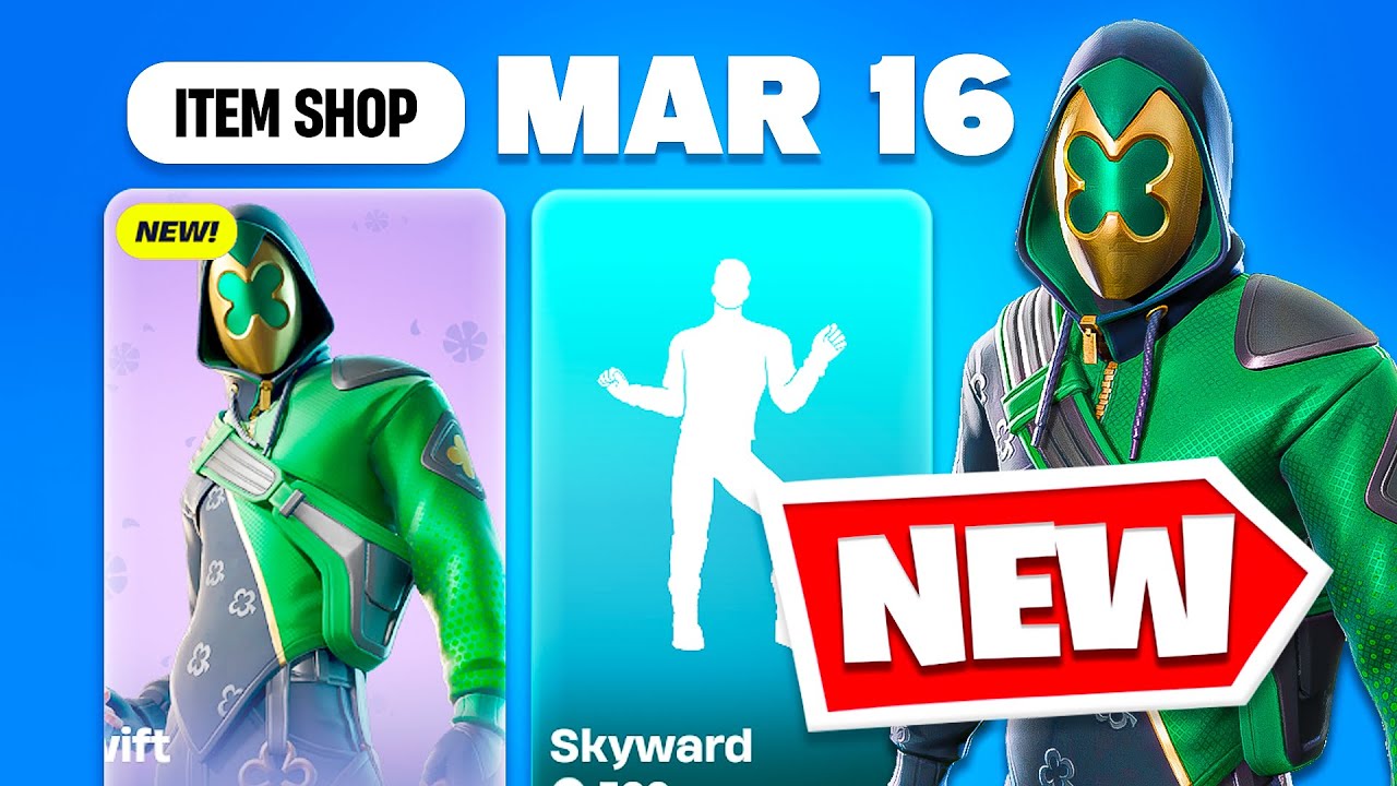 *NEW* LUCKY SKINS !! *NEW* Fortnite Item Shop (Mar 16 2025) - YouTube