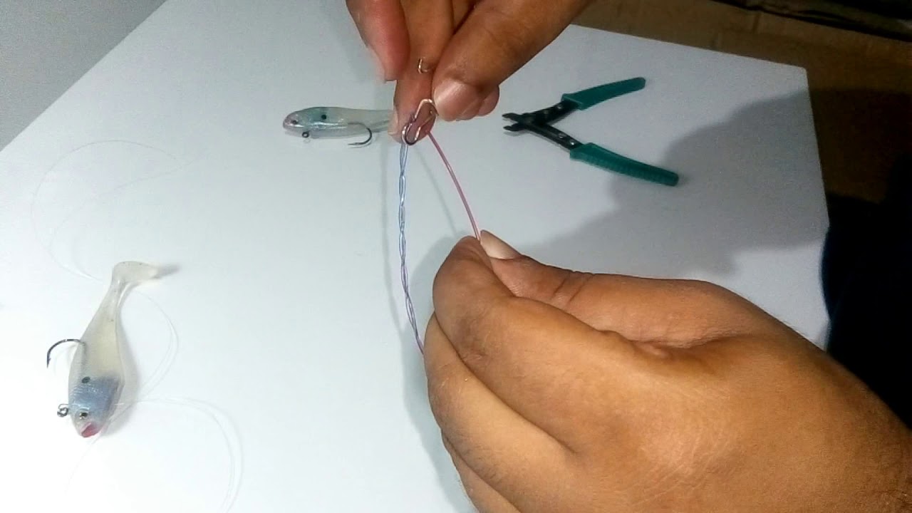 How To Tie A DYNA SNAP on Fishing Line And SHIFT LURE | 101 |FISHERMEN'S KNOT| Raptor Fishing ...