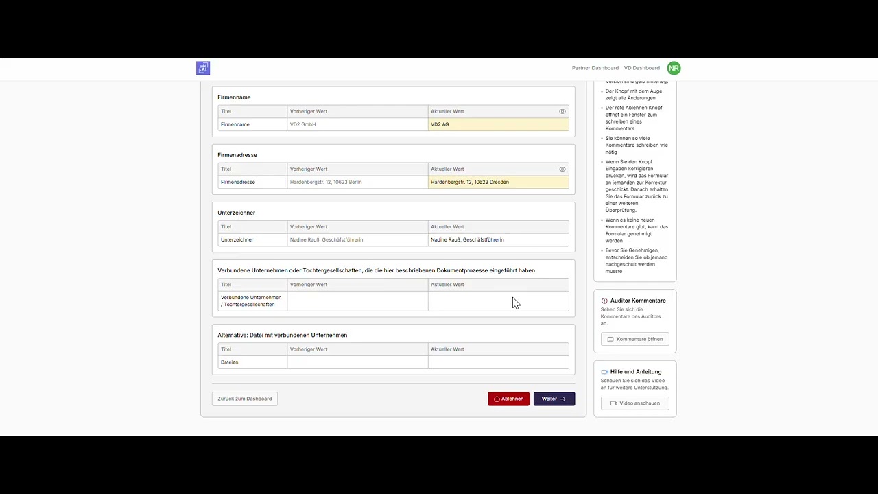 IKS Auditor der VD2 Verfahrensdokumentation mit IKS (Interes ...
