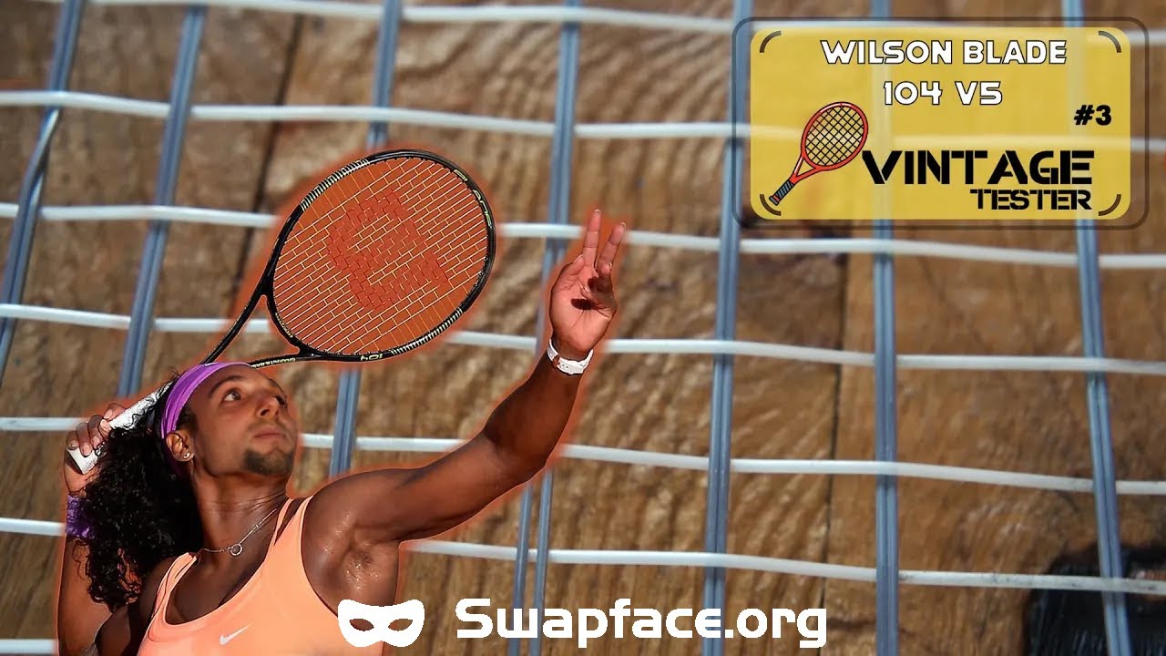 Wilson Blade 104 V5 (12x19) - VINTAGE Racket Review #3 - YouTube