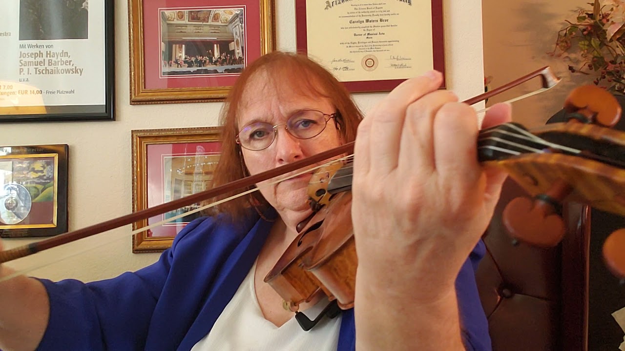 Shifting in Eight Positions on the Viola - YouTube