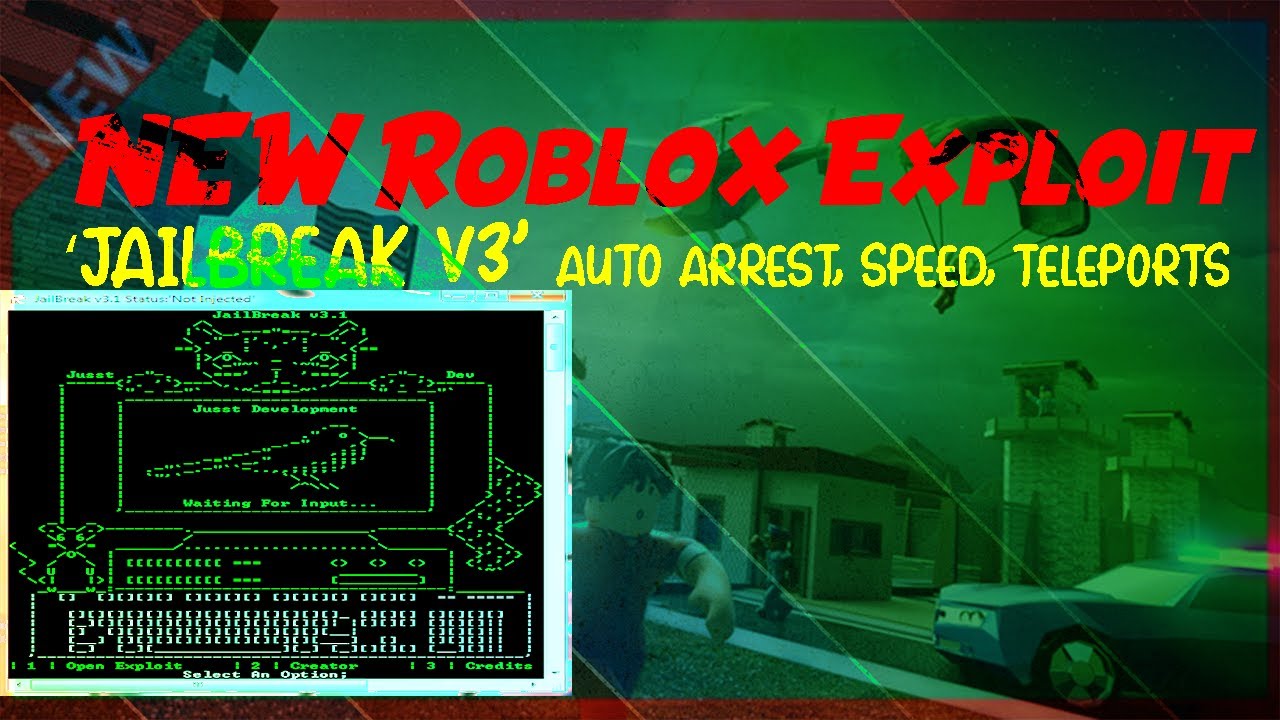 ️NEW Roblox Exploit (JailBreak v3) ️Auto Arrest, Speed, Teleports ️ ...