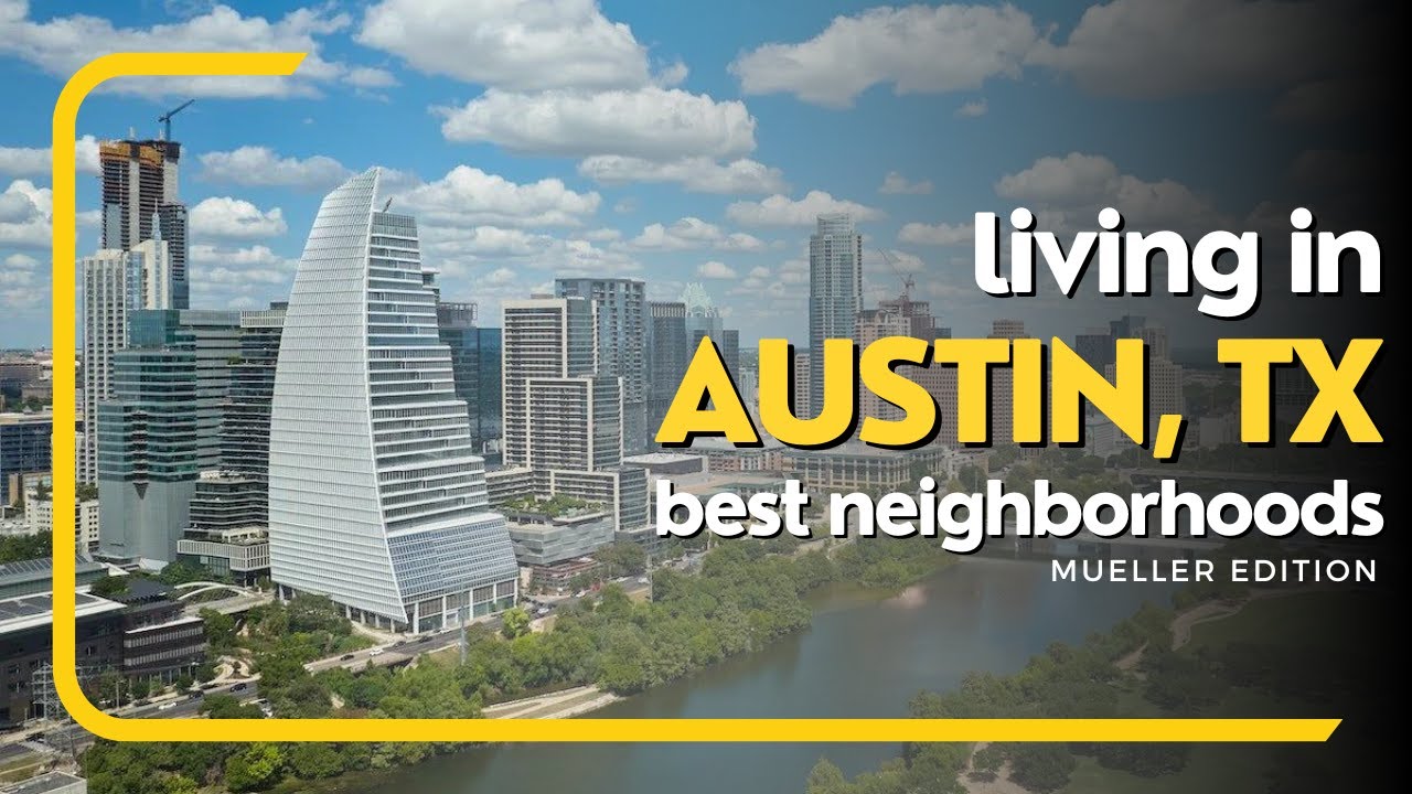 Best Neighborhood in Austin, TX? Mueller Neighborhood Tour 2024 - YouTube
