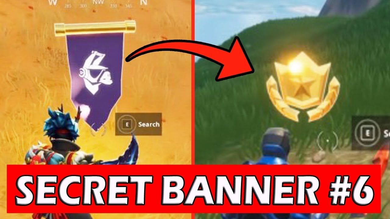 Fortnite - WEEK 6 SECRET BANNER SEASON 8 LOCATION GUIDE! LOADING SCREEN ...