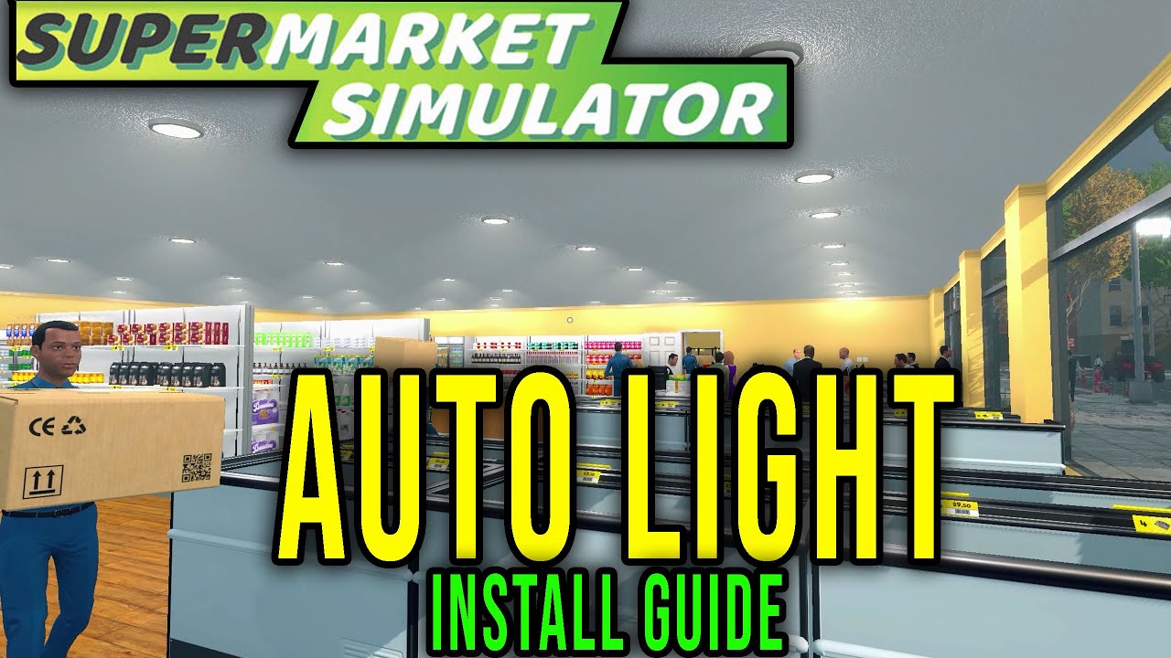 HOW TO SET AUTOMATIC LIGHTS [NIGHTGLOW HOW TO INSTALL] - Supermarket ...