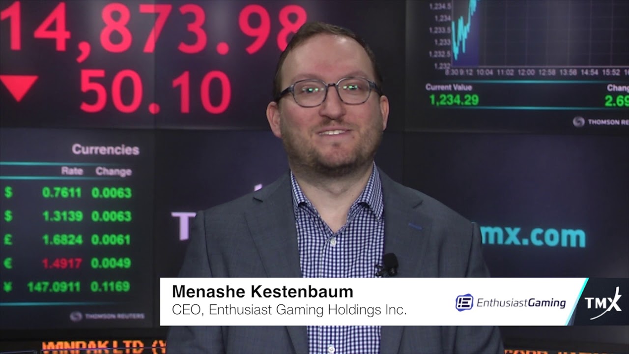 Menashe Kestenbaum, CEO, Enthusiast Gaming Holdings Inc. - YouTube