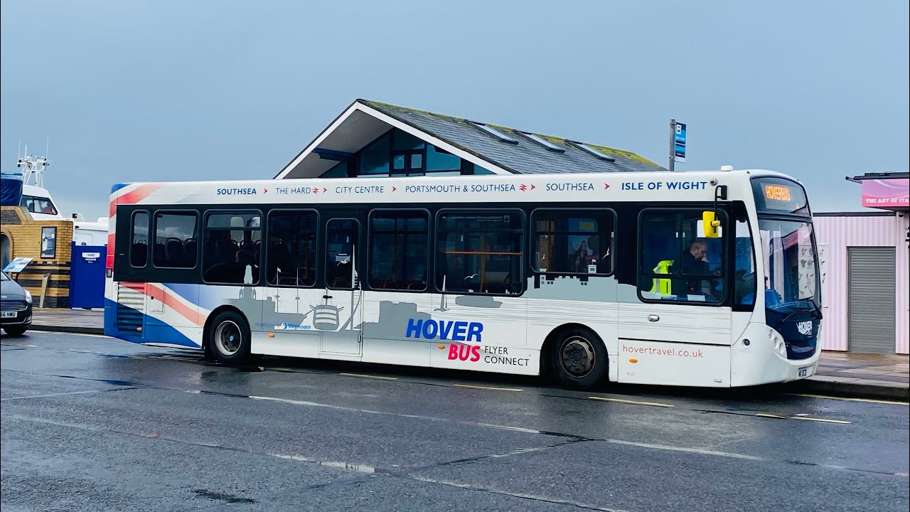 36925 Stagecoach South ‘Hoverbus’ ADL E200 On Hoverbus To Hover Terminal - YouTube