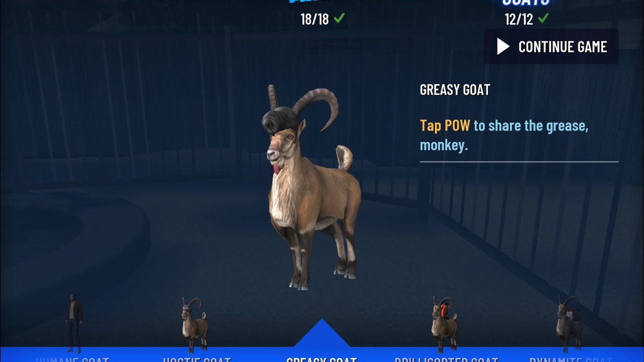 How to get the Greasy Goat in Goatwood! Goat Simulator Payday - YouTube