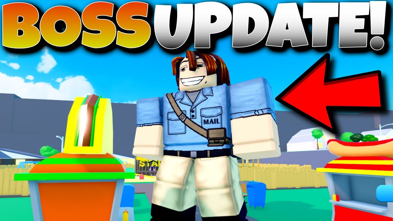 SOLO DEFEATING THE NEW "MAIL BOSS" UPDATE! Delivery Simulator Roblox ...