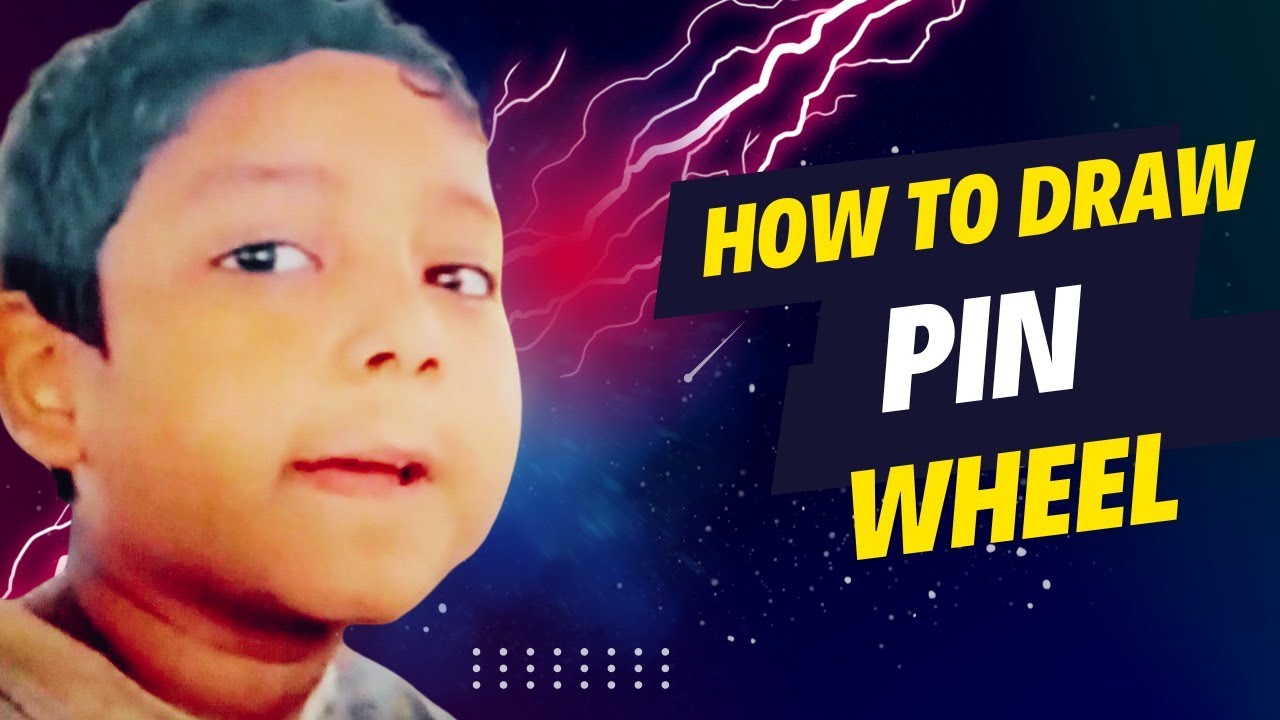 DRAW A PIN WHEEL!!!!! - YouTube