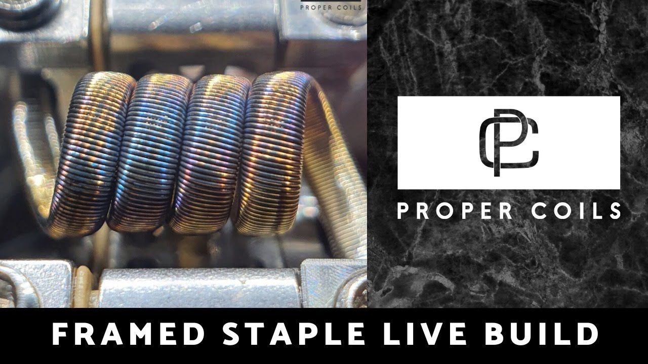 Framed Staple Coil Live Build - YouTube