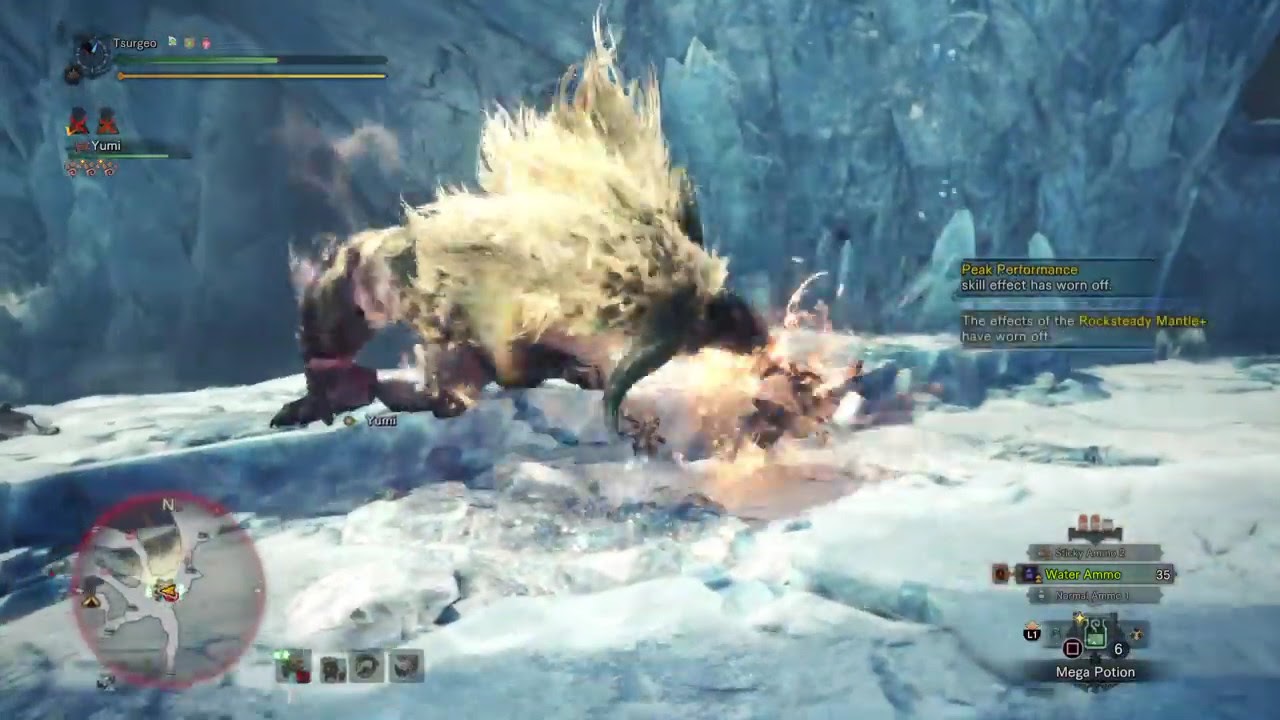 Monster Hunter World: Iceborne - Furious Rajang's Furious Impact - YouTube
