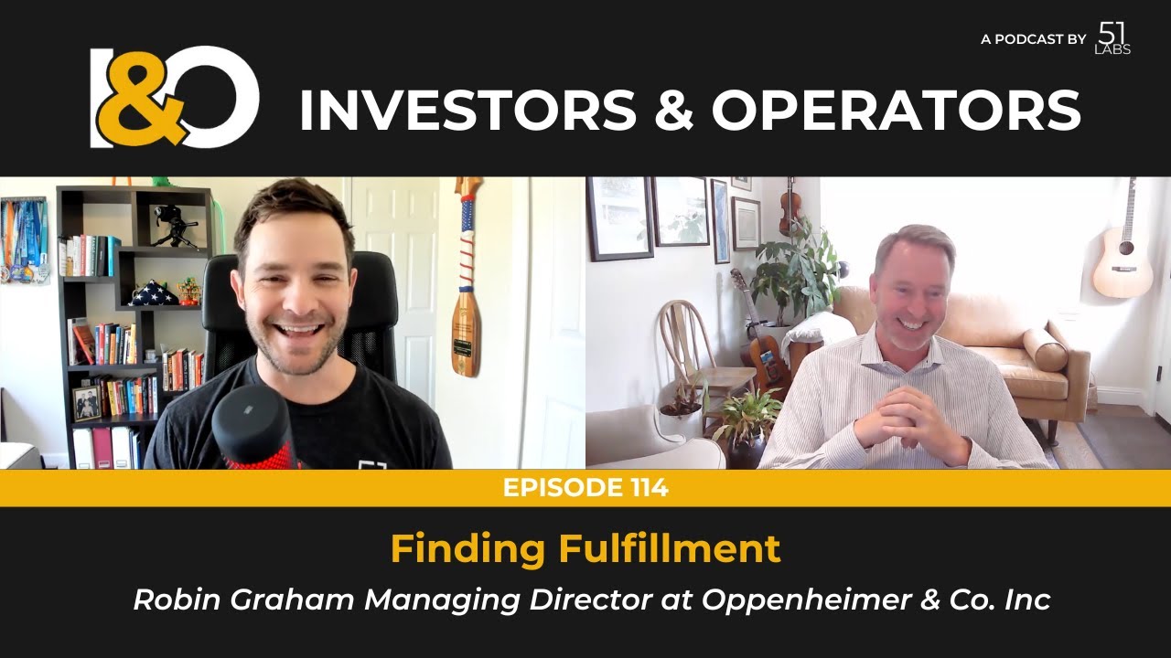 Vlog - Finding Fulfillment with Robin Graham, Managing Director at ...