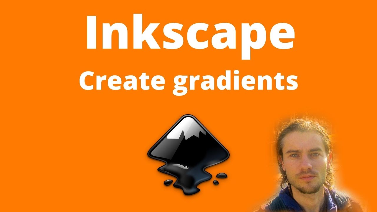 Inkscape create gradient tutorial - YouTube