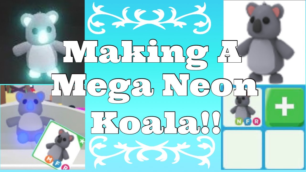 Making A MEGA NEON KOALA!! - YouTube