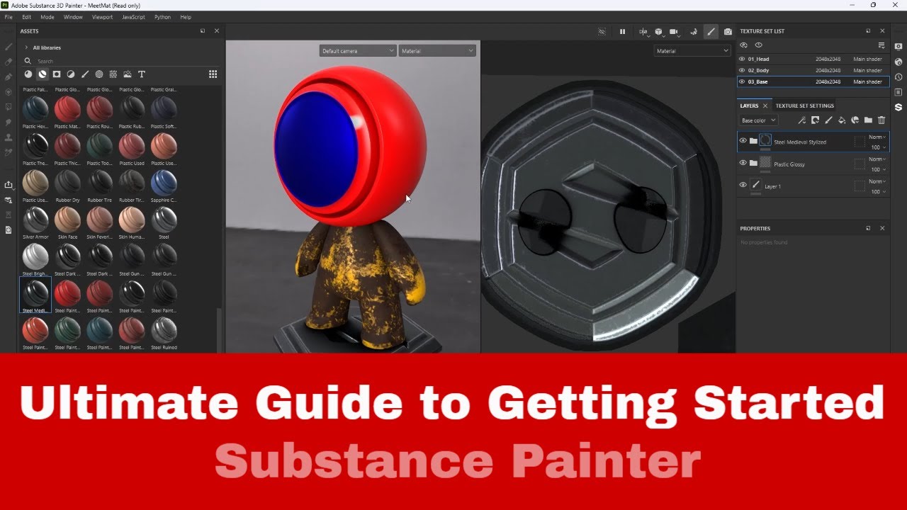 The Ultimate Getting Started Guide to Substance Painter - YouTube
