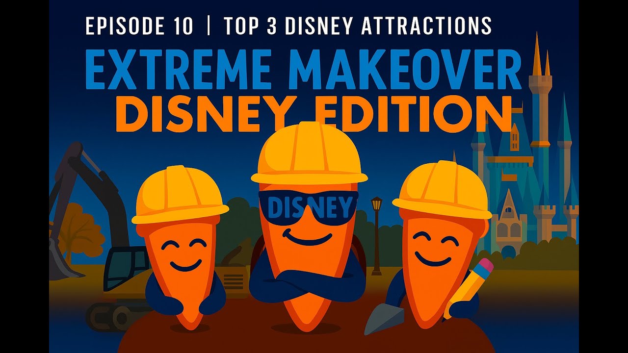 Episode 10 | Extreme Makeover Disney Edition-Top 3 Attractions We Would ...