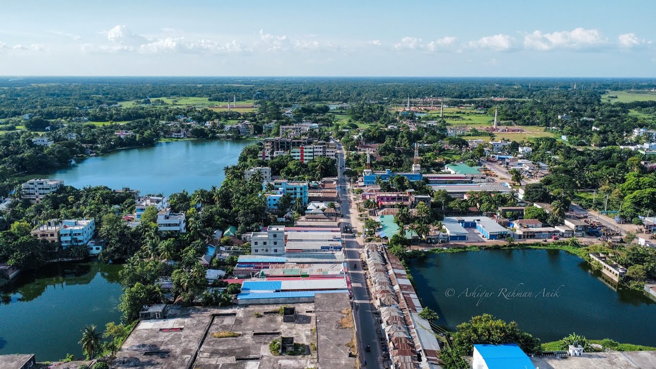 A drone view of My Native Village - YouTube