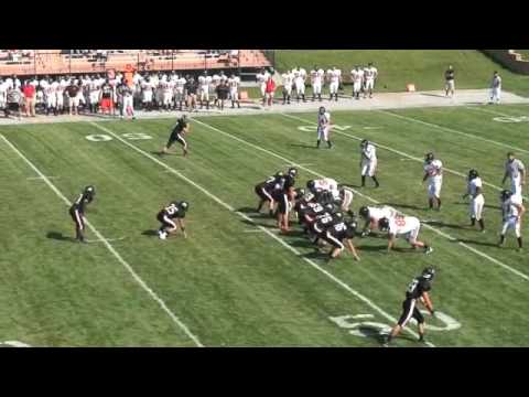 Brent Donley 2007 ONU football highlights - YouTube