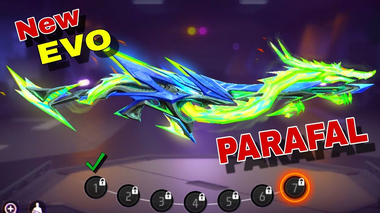 New Evo Parafal | Upcoming Event | New Gun skin 🔫 Evo Vault | FreeFire ...