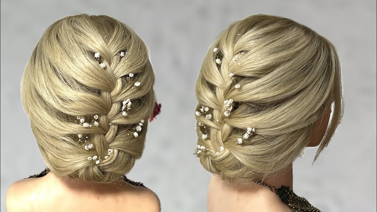November 29, 2025 Make a beautiful three-part bun with a bun - YouTube