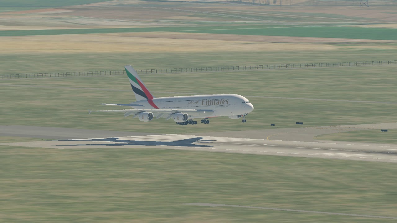 Landung A380 X-Plane 11 - YouTube