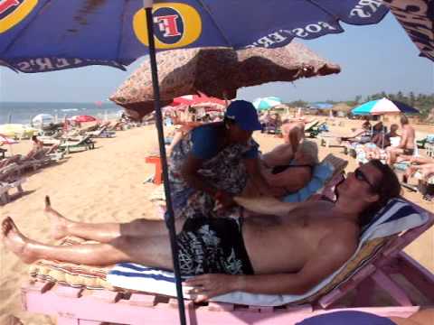 Goa-Candolim Beach Massage.AVI