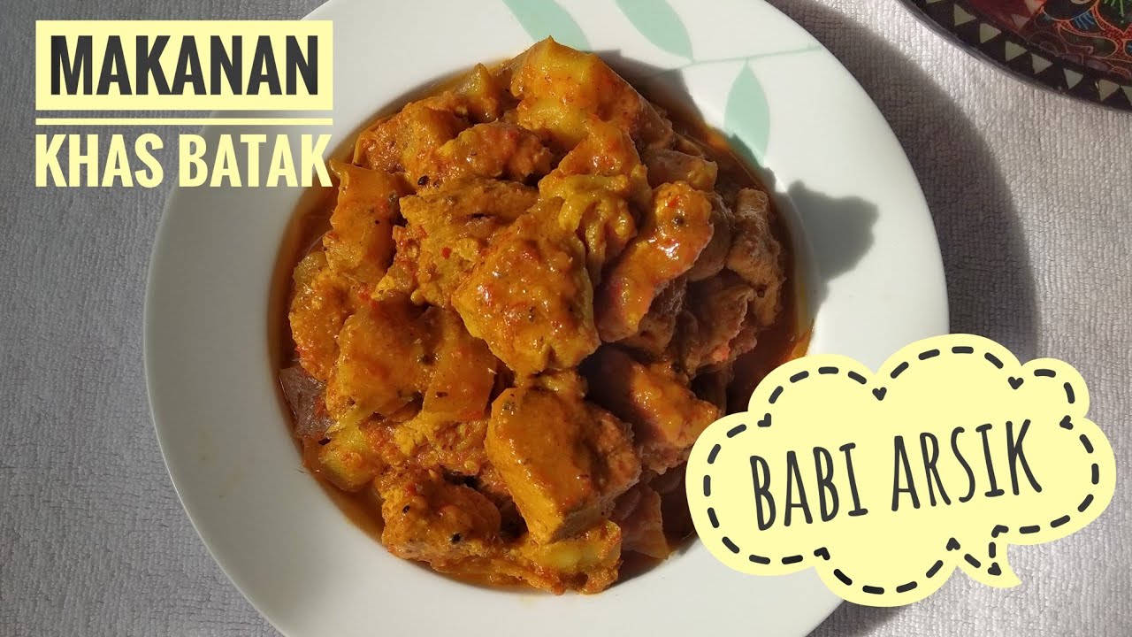 Masakan khas batak (Babi arsik) andaliman, Asam cekala - YouTube