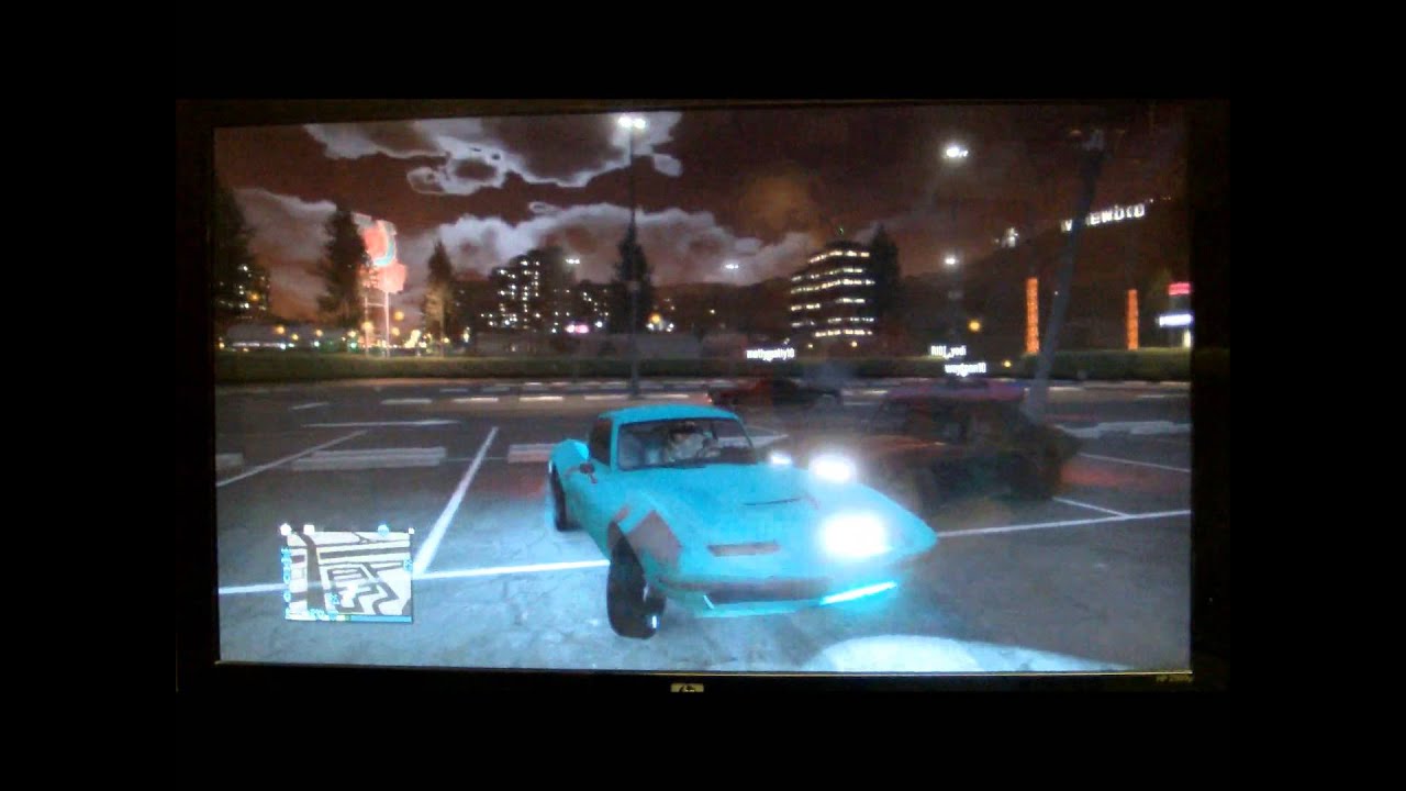 GTA 5 car show ps3 - YouTube