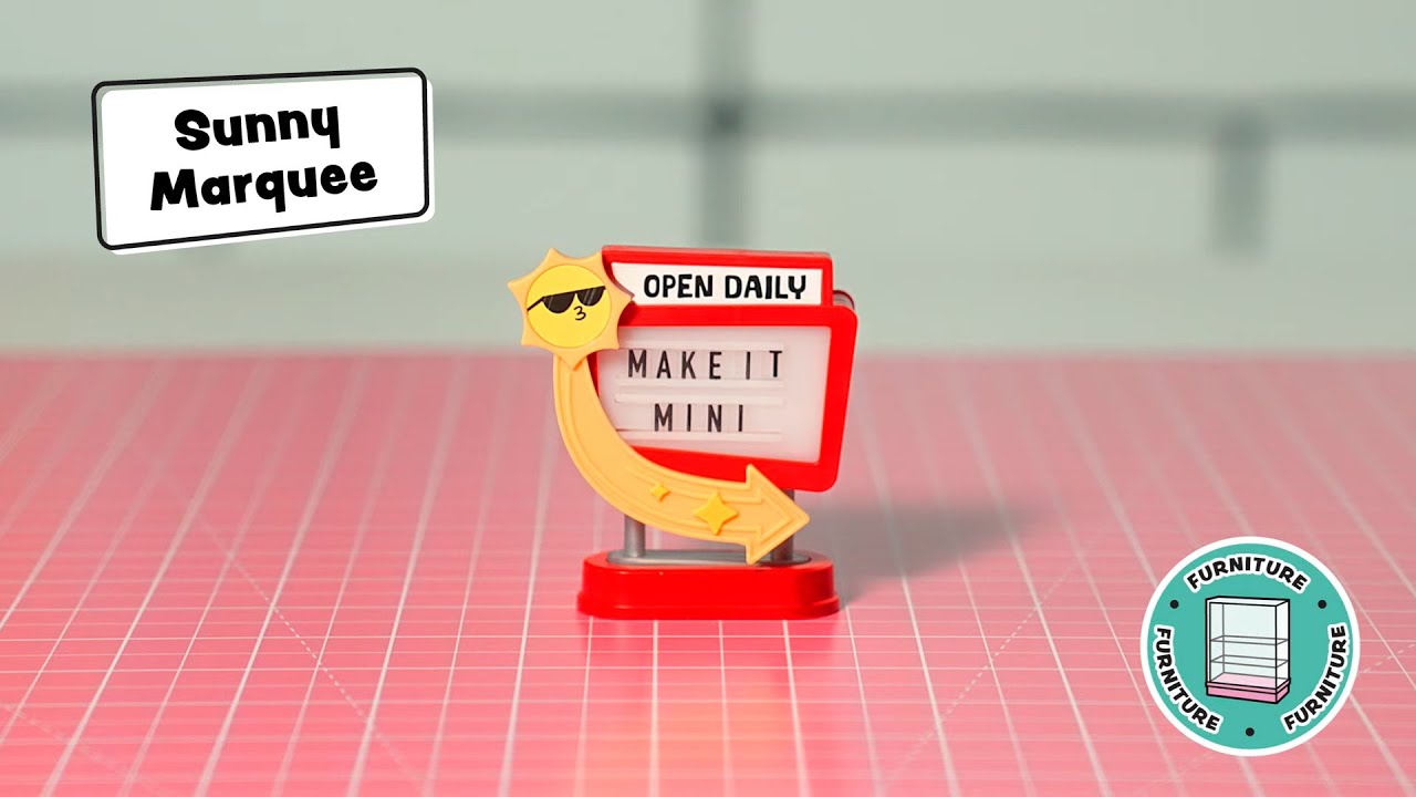MGA’s Miniverse™ Make It Mini Spaces™ Furniture: How to make the Sunny ...