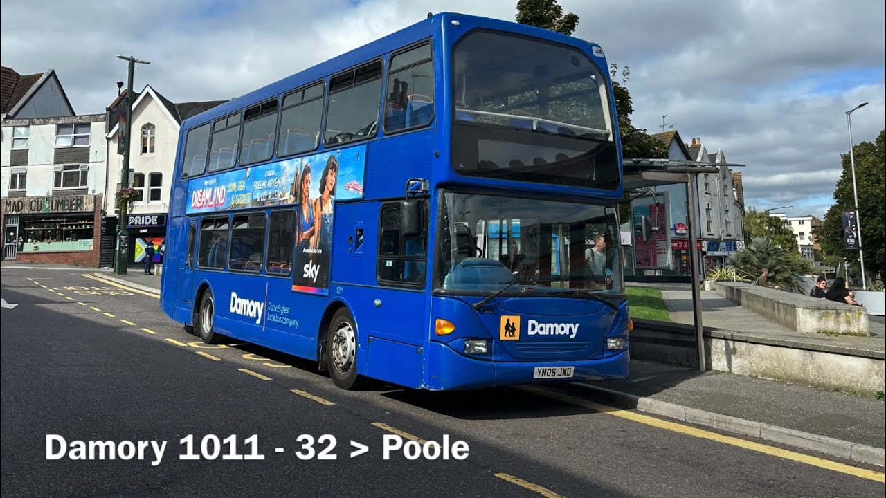 Damory 1011 Scania N94UD OmniDekka YN06JWD - YouTube