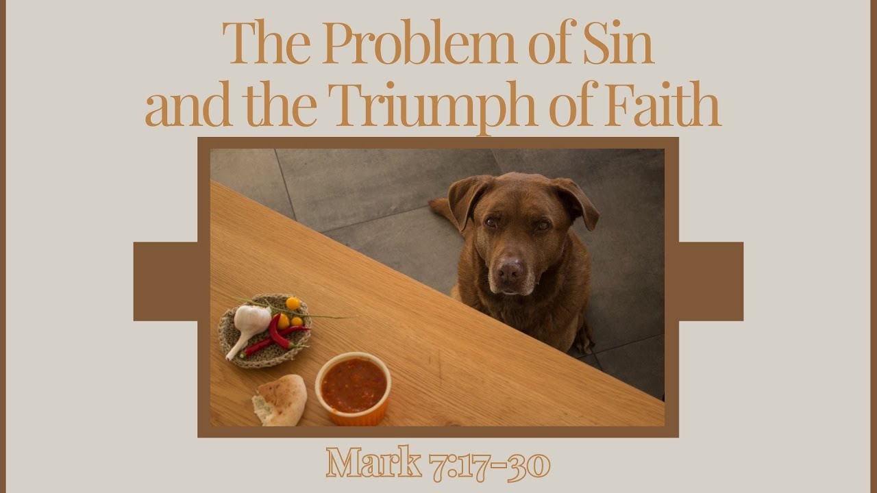 The Problem of Sin and the Triumph of Faith (sermon only) - YouTube