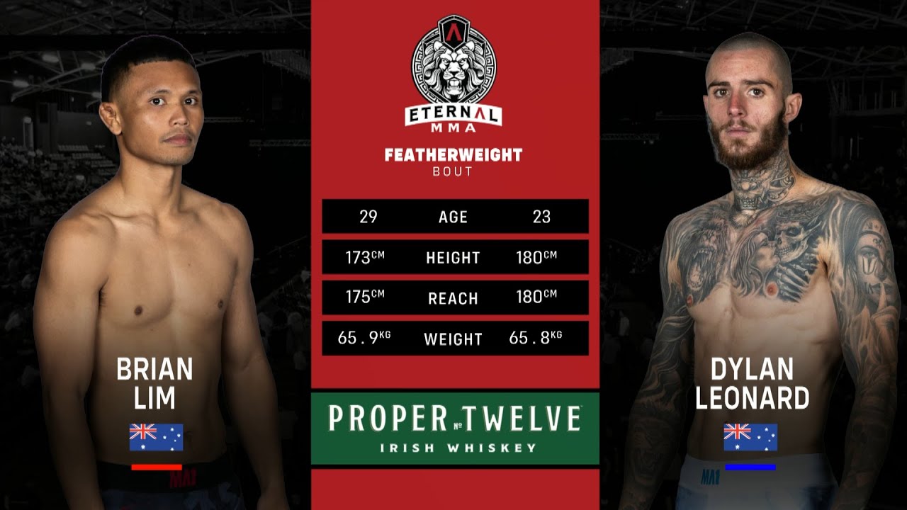 Eternal MMA 99: Brian Lim VS Dylan Leonard | FULL FIGHT - YouTube