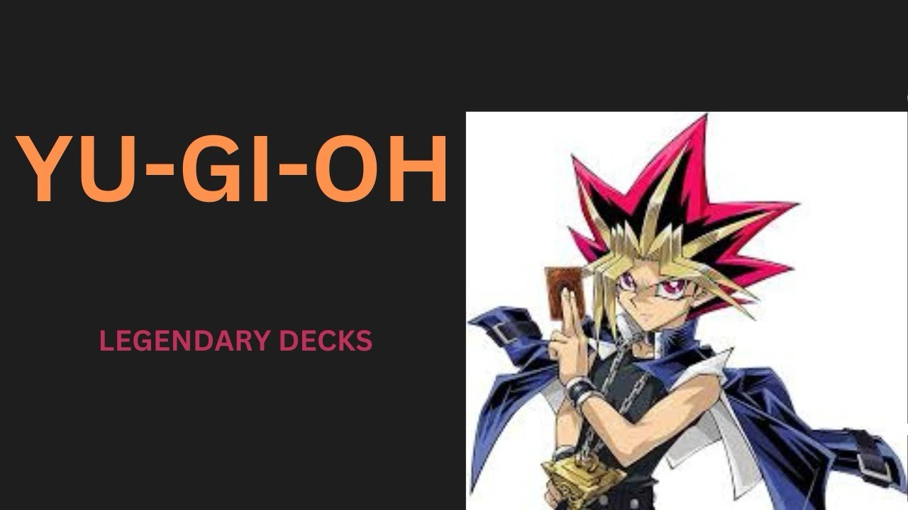 Unboxing YU-GI-OH Legendary Decks ( Yugi, Kaiba,Joey) - YouTube