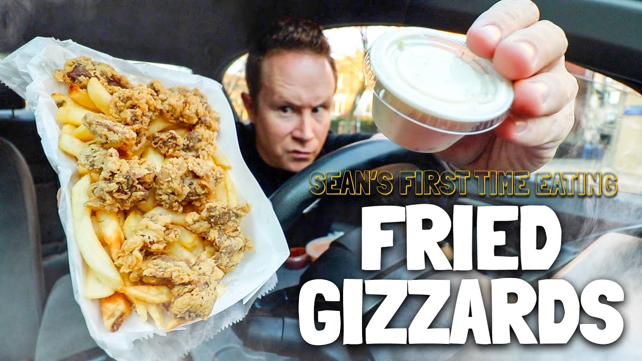 I've never eaten Fried Chicken Gizzards 🤢😭🤮 - YouTube