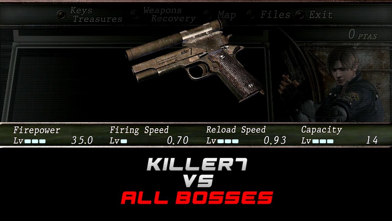 Killer7 VS All Bosses - Resident Evil 4 HD Project - YouTube