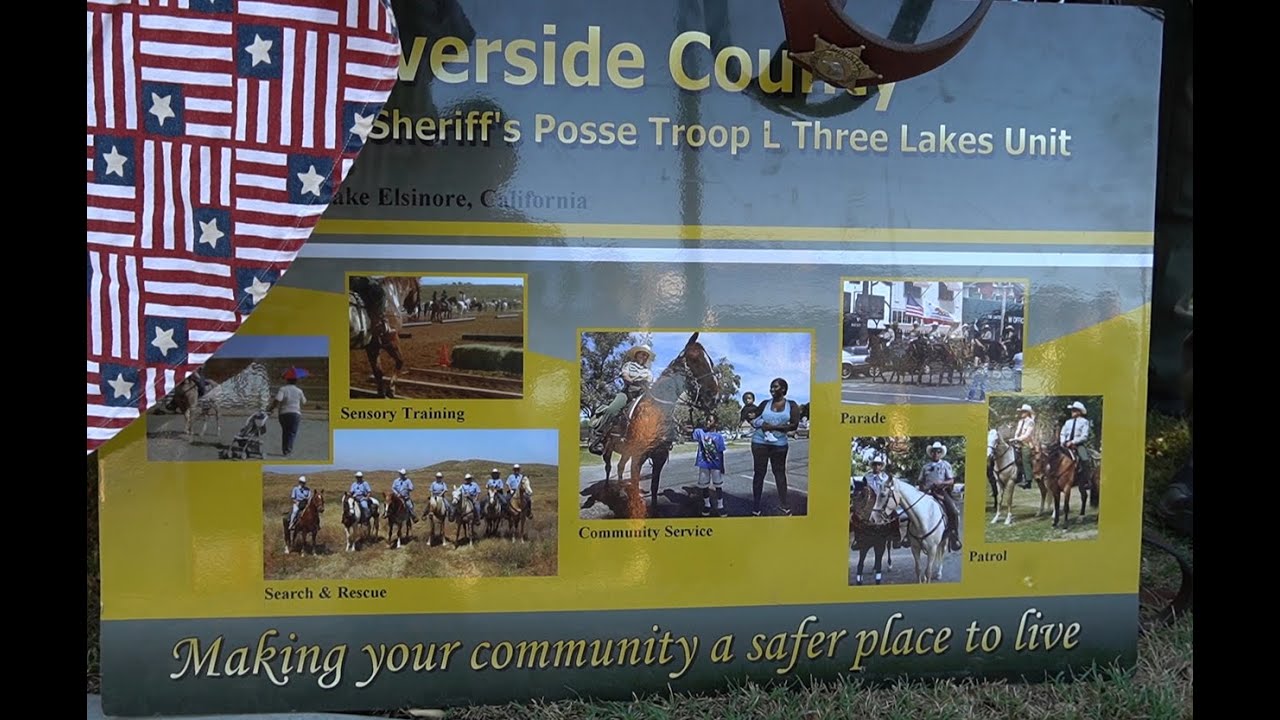 Riverside County Mounted Posse | National Night Out 2021 | Lake ...