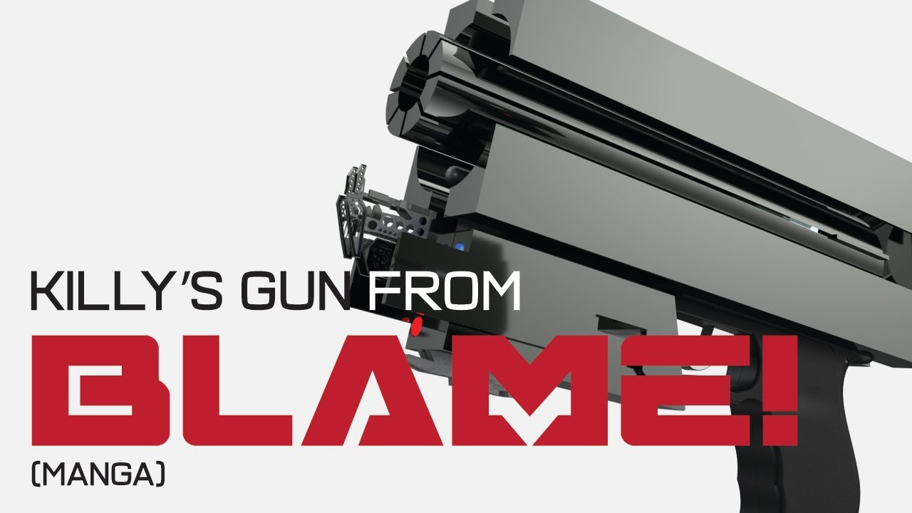 KILLY'S GRAVITY BEAM EMITTER from BLAME! (Manga) - YouTube