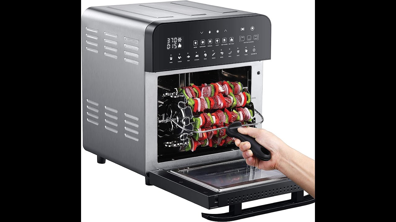 Buchymix 15 In 1 Airfryer Oven - YouTube