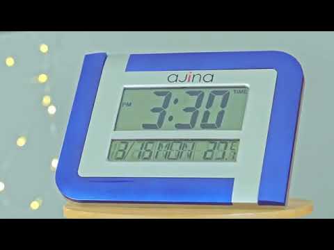 RFL Ajina Digital LED Clock - YouTube