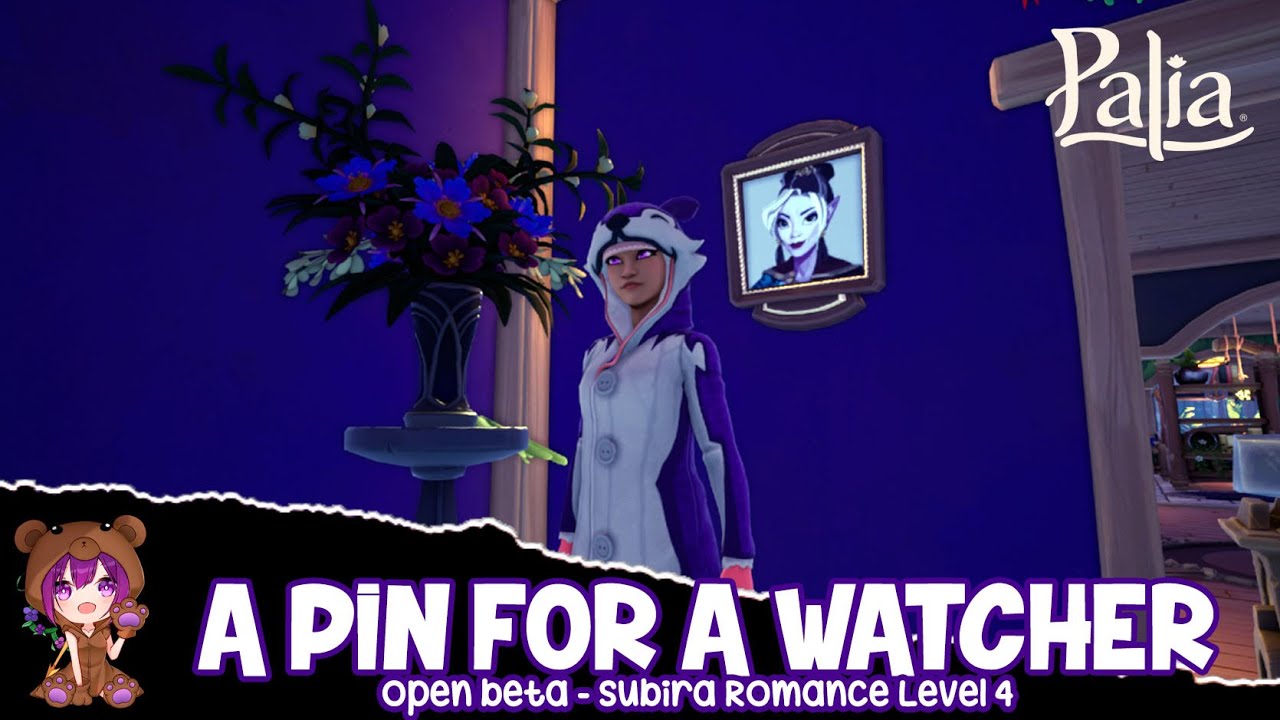 Palia - Subira Romance Level 4 (Quest: A Pin for a Watcher) - YouTube