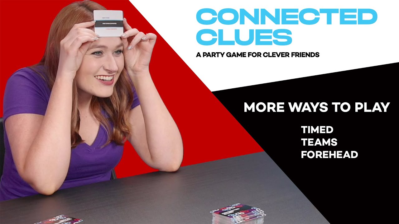 Connected Clues - Alternate Ways to Play - YouTube