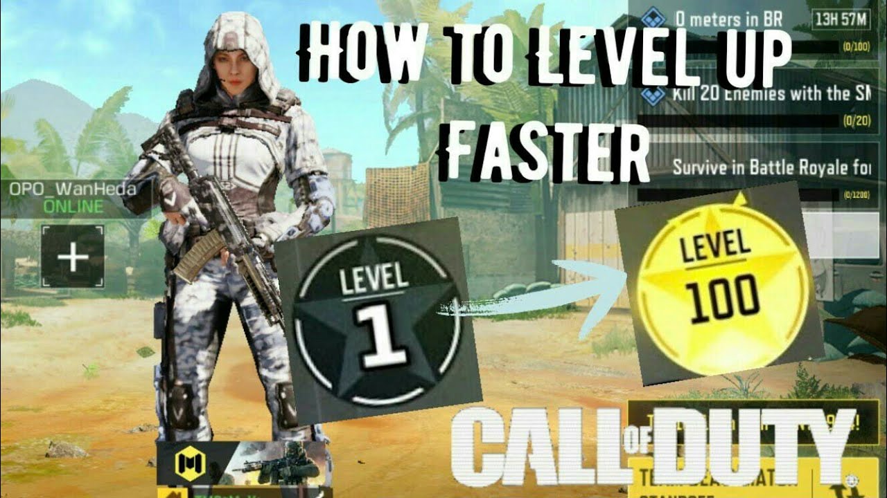 How to level up faster in Call of Duty mobile - YouTube